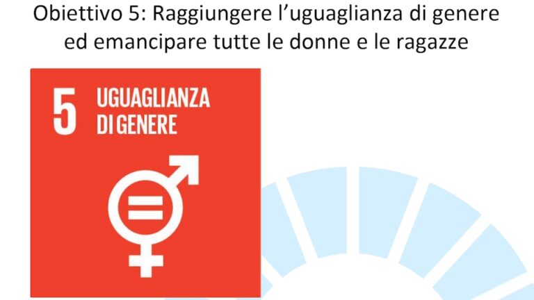 Agenda 2030: Punto 5 - Uguaglianza di Genere » Articolo di Riccardo Reina
